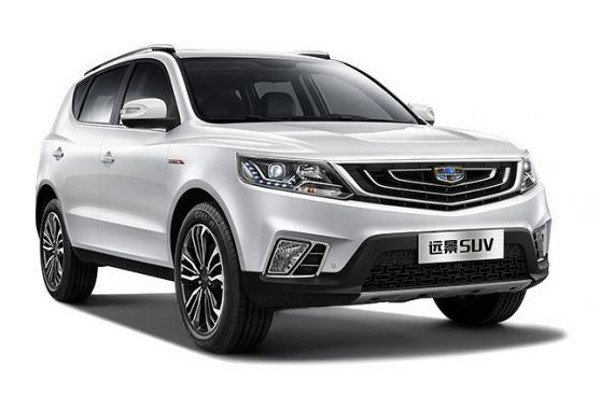 Geely Vision SUV 2016 .. 2018 - Wheel & Tire Sizes, PCD, Offset and ...