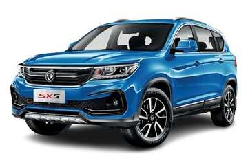 Dongfeng SX5 2022 .. 2026 - Размеры колеc и шин, PCD, вылет диска и другие спецификации ...