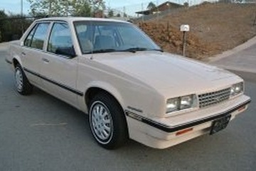 Chevrolet Cavalier I Facelift [1984 .. 1987] - Wheel & Tire Sizes, PCD ...
