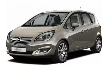 Opel Meriva B Facelift [2013 .. 2017] - Wheel & Tire Sizes, PCD, Offset ...